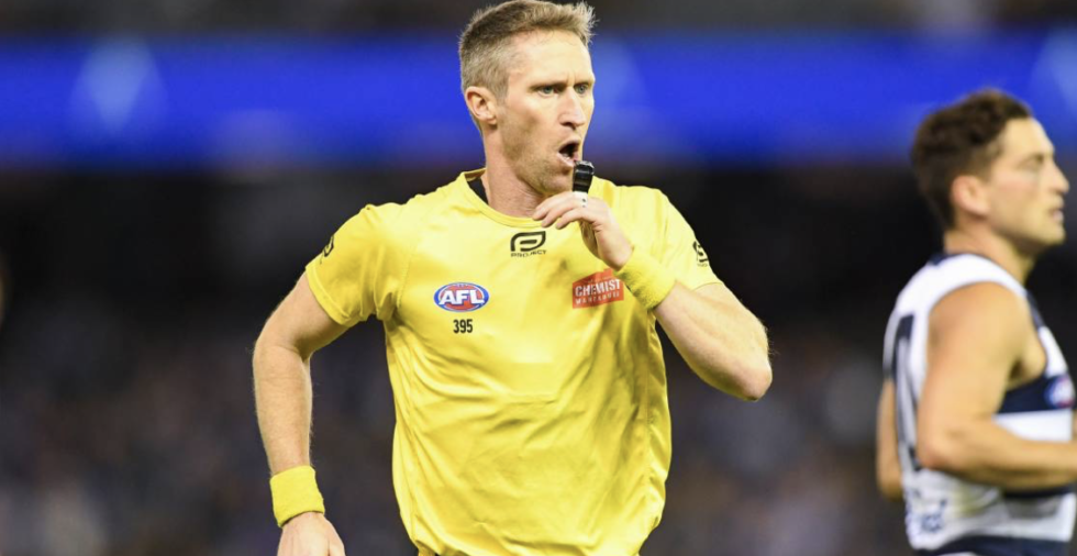 How Shaun Ryan rose to the pinnacle of football umpiring - AFLUA