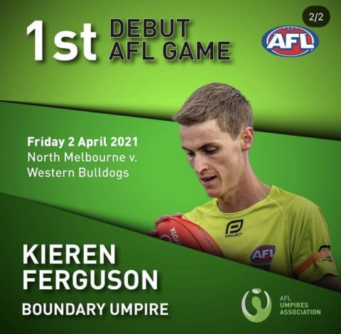 Debut Milestone: Kieran Ferguson - AFLUA