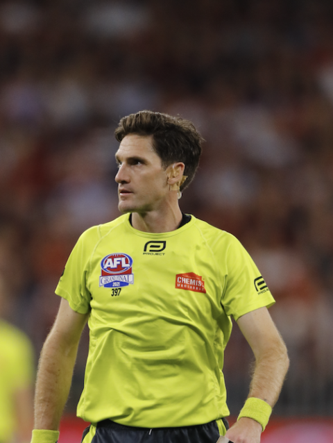 Matt Stevic - All-Australian Field Umpire 2021 - AFLUA