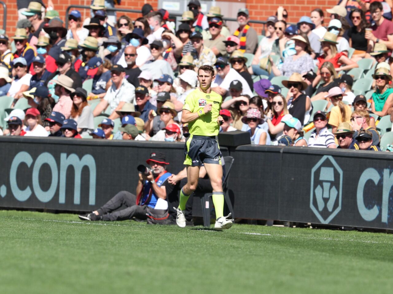 Simon Blight – Promotion to AFL Boundary Umpires List - AFLUA