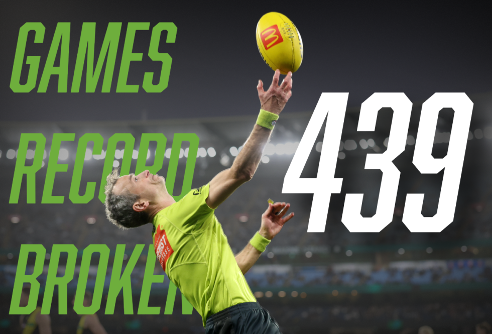 Burrows Breaks Games Record - AFLUA